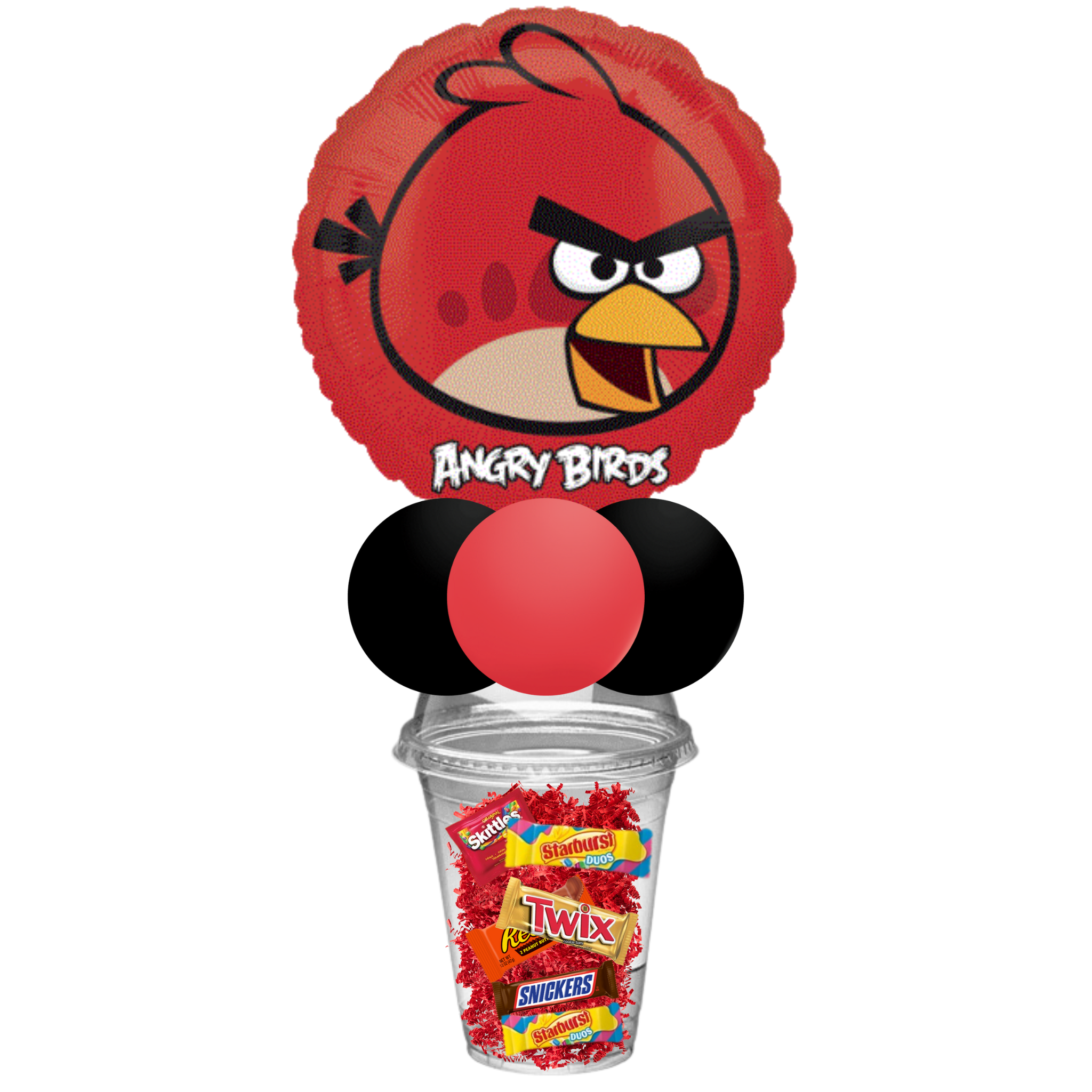 Angry Birds - Red Candy Cup – Just Baskits and Balloon Decor