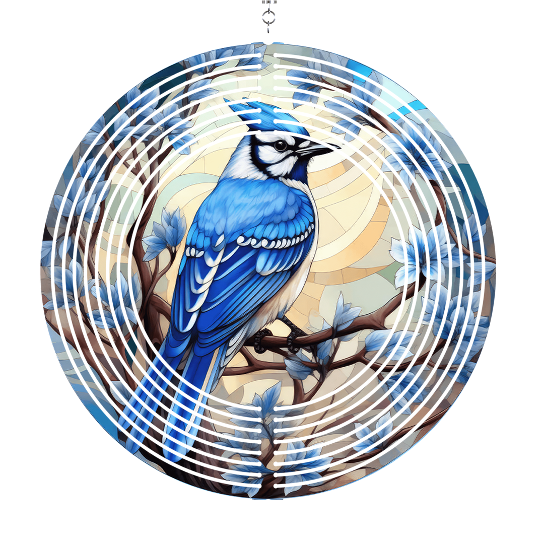 Blue Jay Wind Spinner – Just Baskits and Balloon Decor