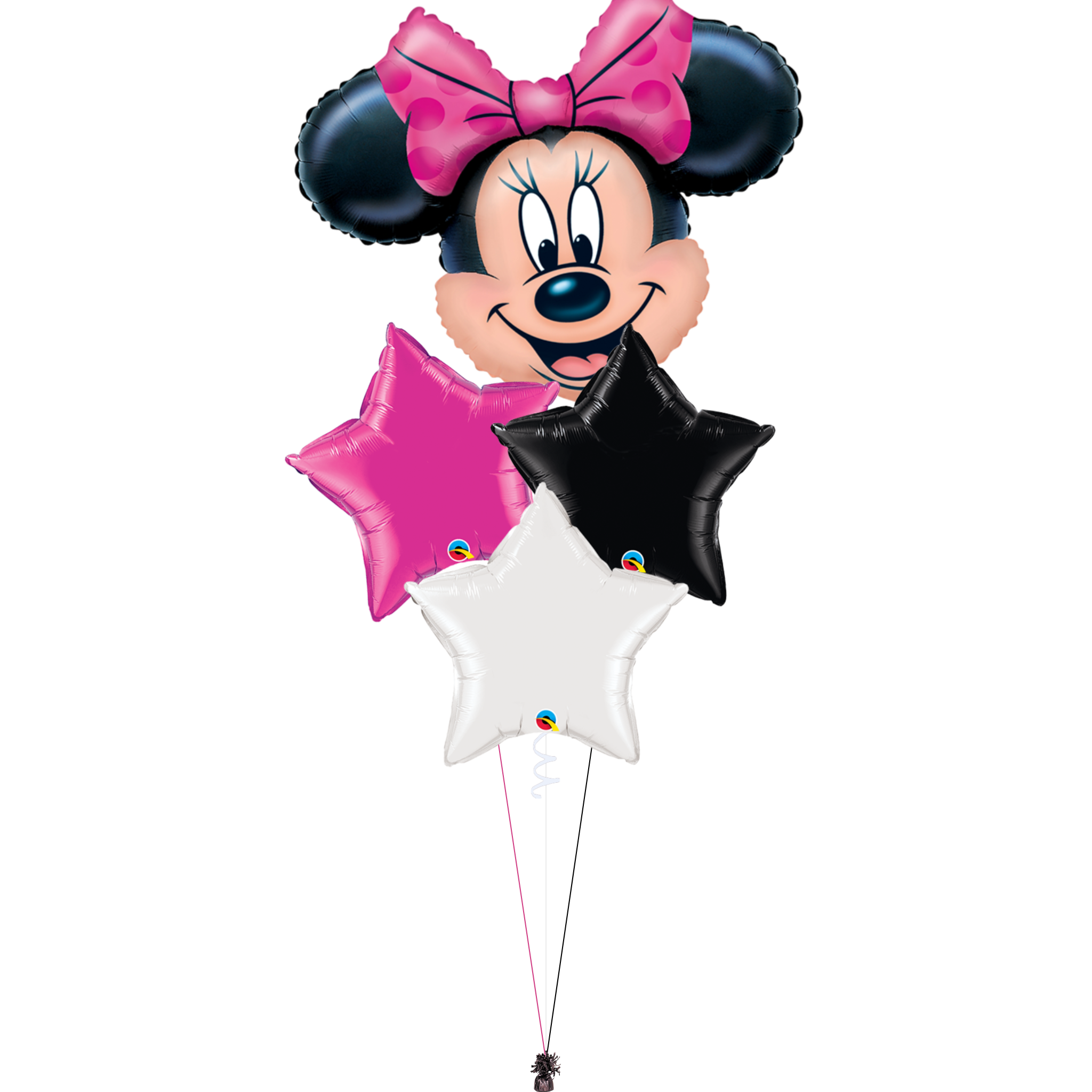 Minnie Mouse Balloon Bouquet – Just Baskits and Balloon Decor
