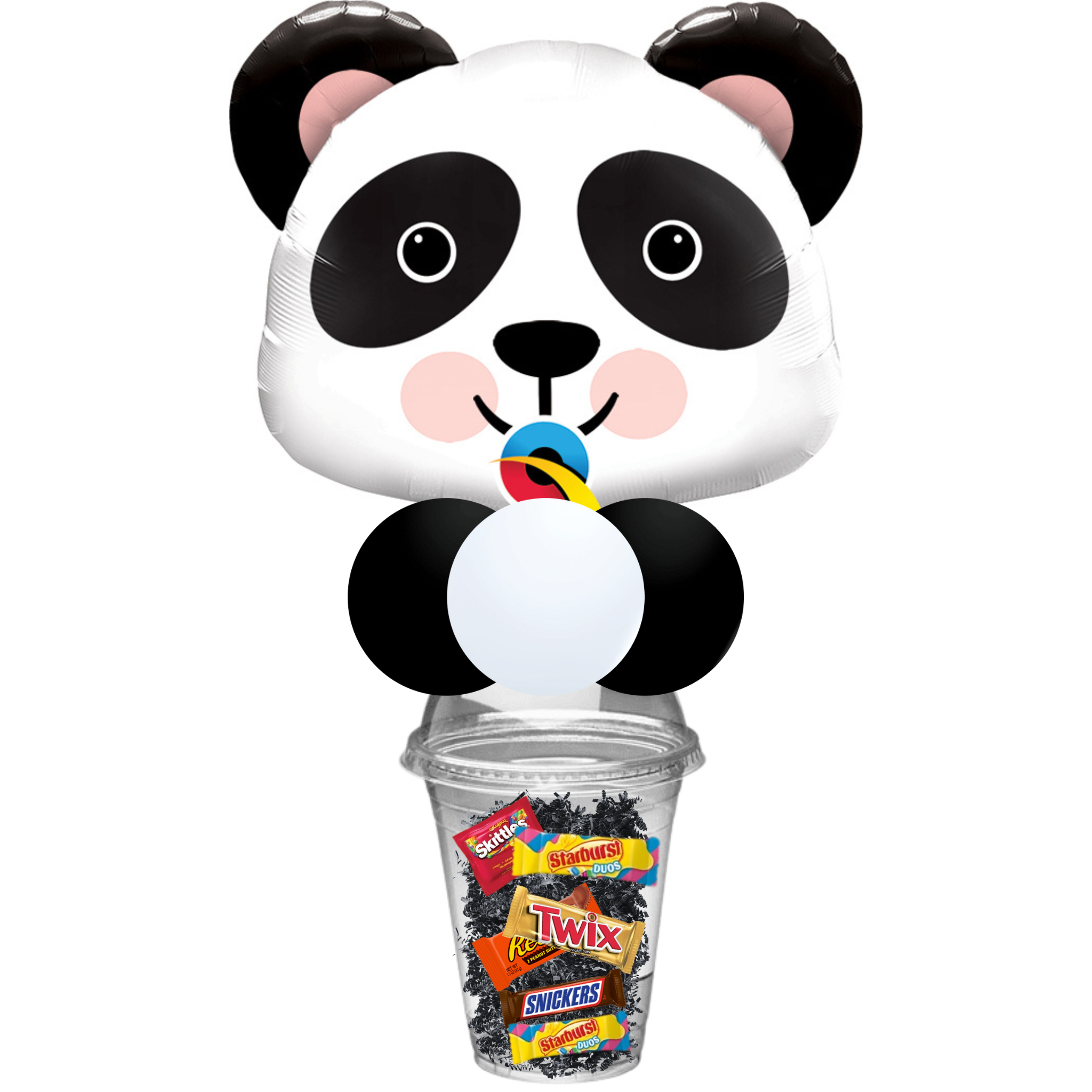 Panda Candy Cup – Just Baskits and Balloon Decor